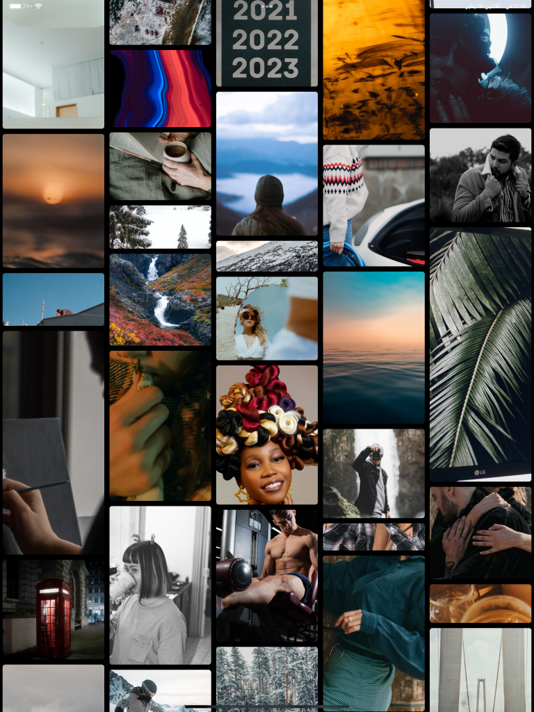 Pintrest Flow Layout: UICollectionView в стиле Pintrest